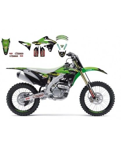 BLACKBIRD KRT FACTORY KAWASAKI GRAPHICS KIT