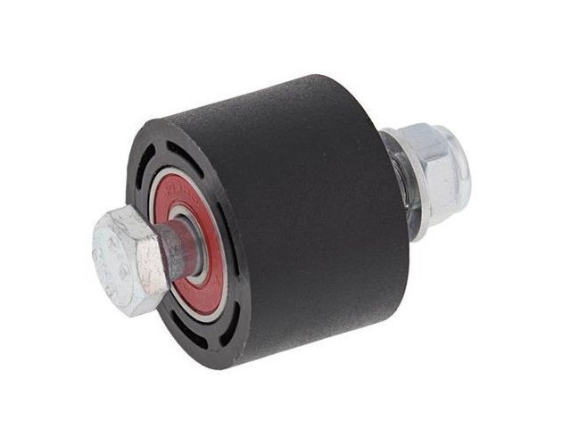 DRC HARDWARE CHAIN ROLLER 42MM BLACK