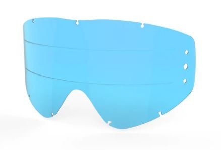 EKS EKS-S ROLL OFF LENS ANTI FOG BLUE LINED