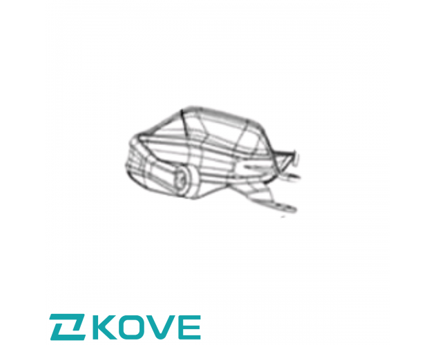 Genuine kove 500X left handguard