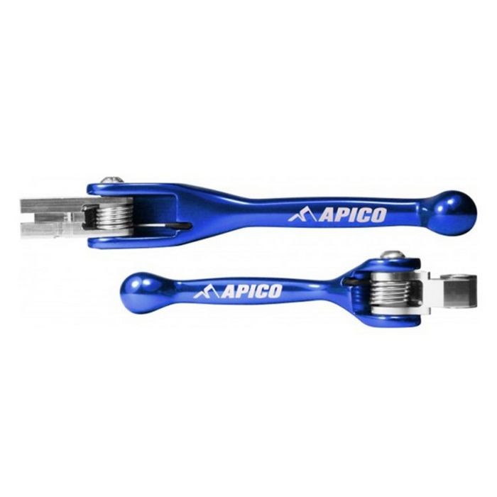 APICO FLEXI LEVERS KAWASAKI/YAMAHA BLUE